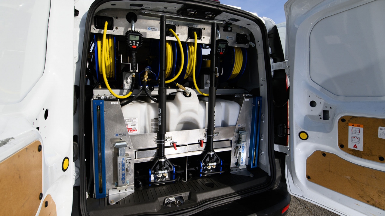 Mobile Oil Change Vans - Bush Specialty Vehicles