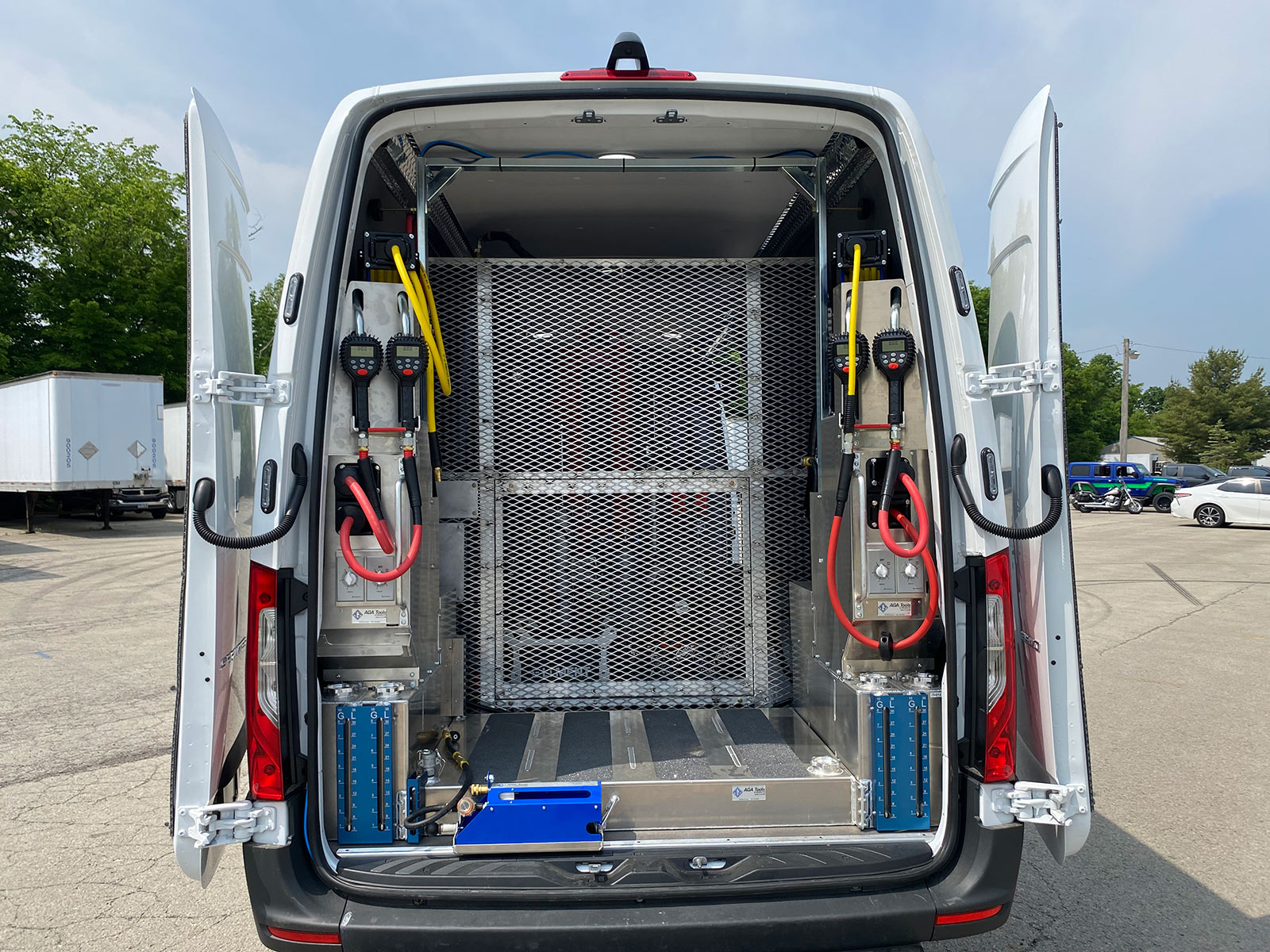 Mobile tire & Service Van - Bush Specialty Vehicles