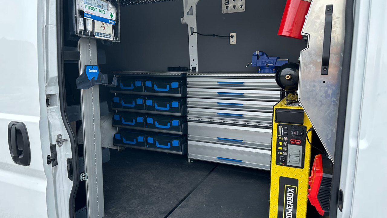 Mobile Service & Oil Change Van - Bush Specialty Vehicles