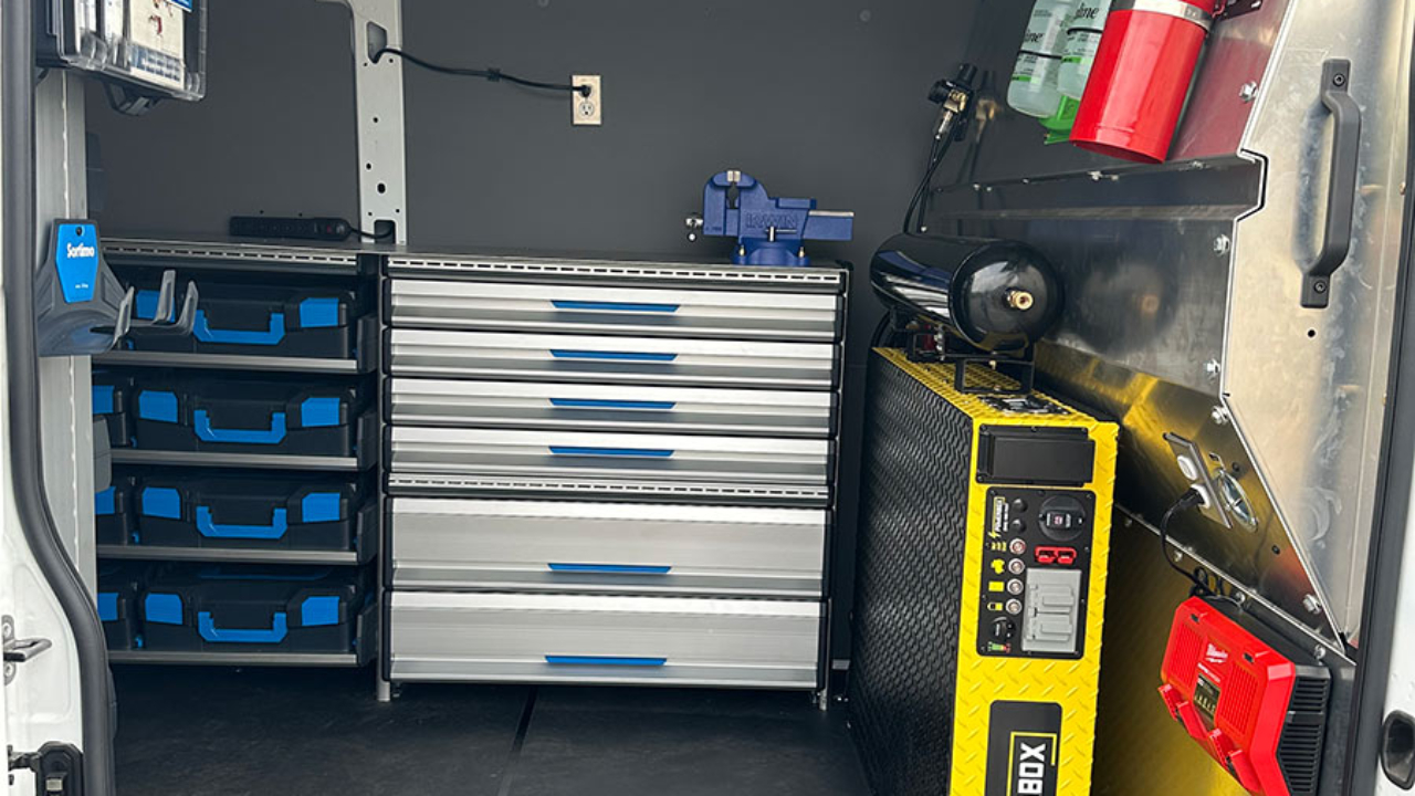 Mobile Service & Oil Change Van - Bush Specialty Vehicles