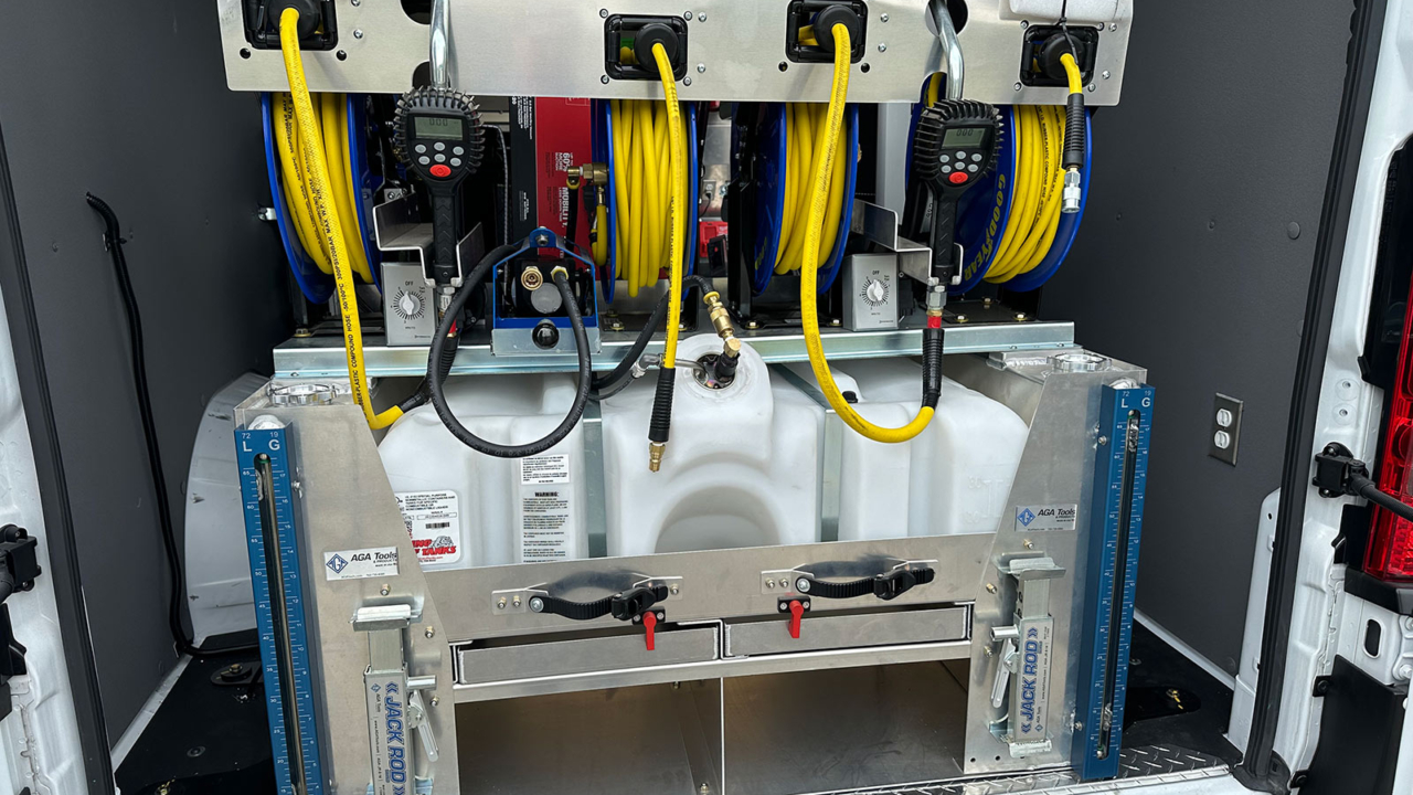 Mobile Service & Oil Change Van - Bush Specialty Vehicles