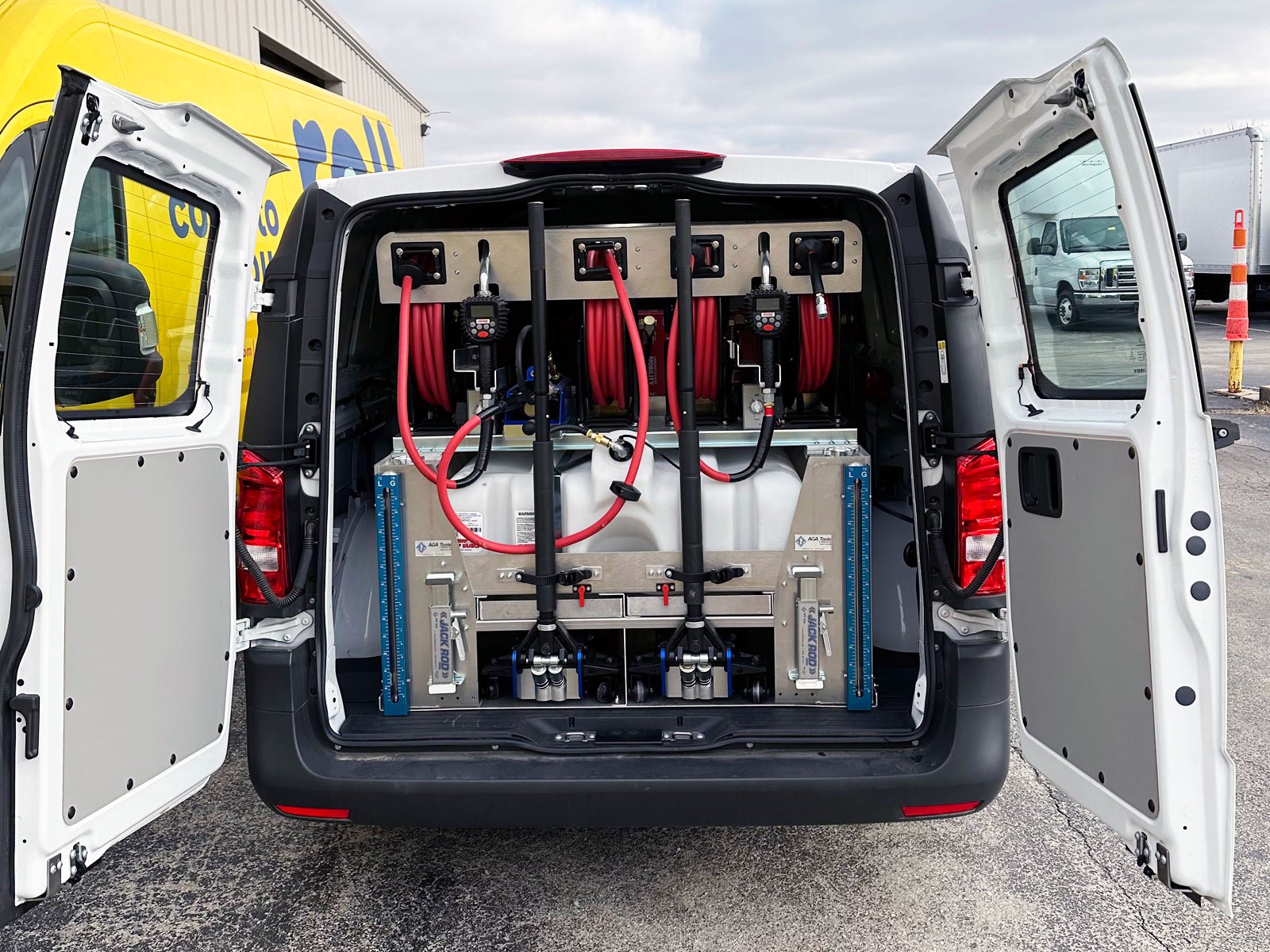 Mercedes Metris Mobile Oil Service Van - Bush Specialty Vehicles